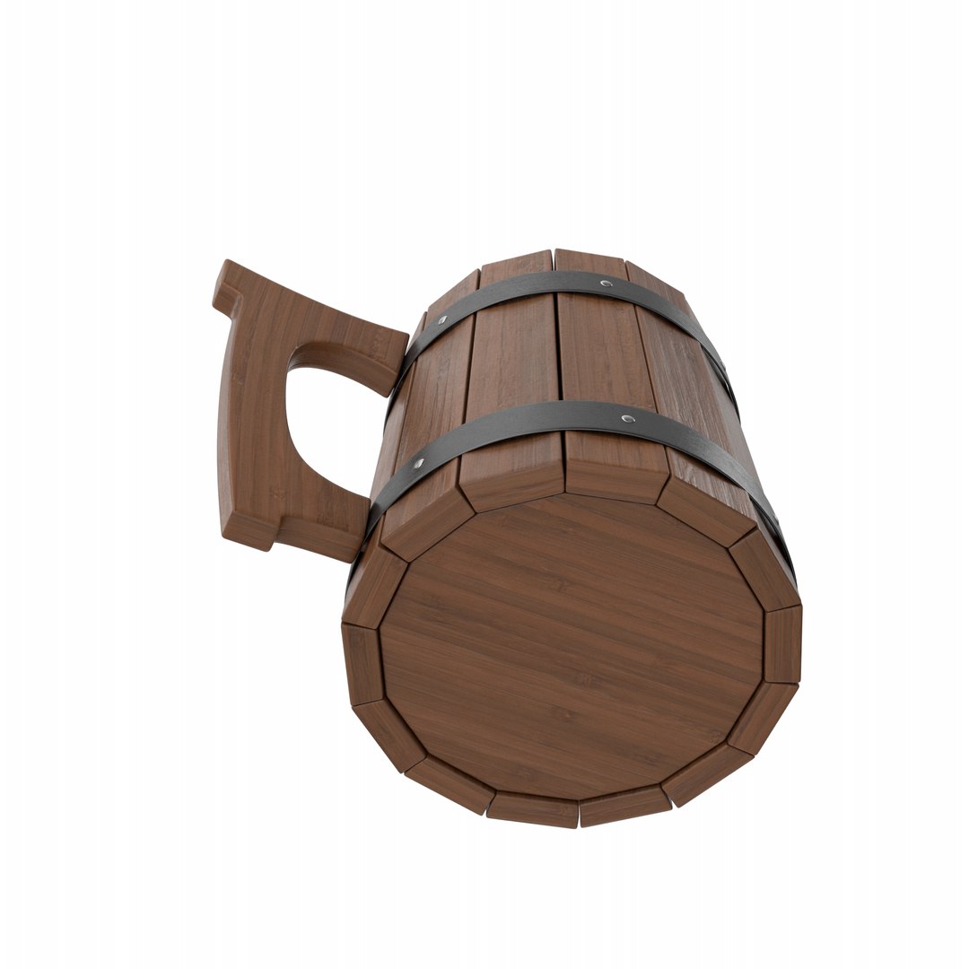 3D Old Mug - TurboSquid 2199755