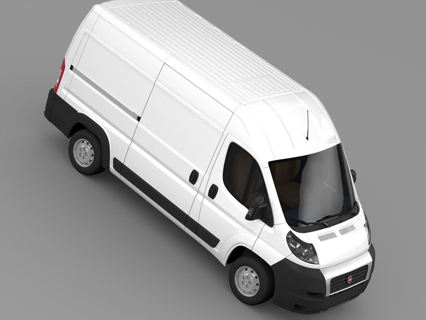 Fiat Ducato Van 3d 3ds