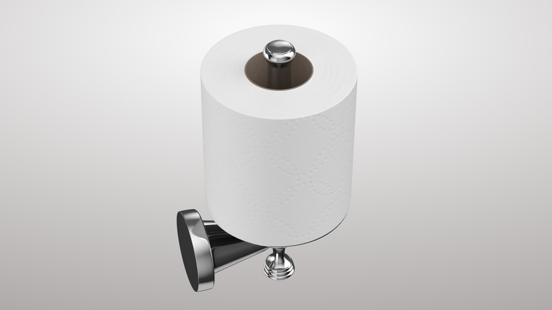 3D toilet paper holder - TurboSquid 1597383