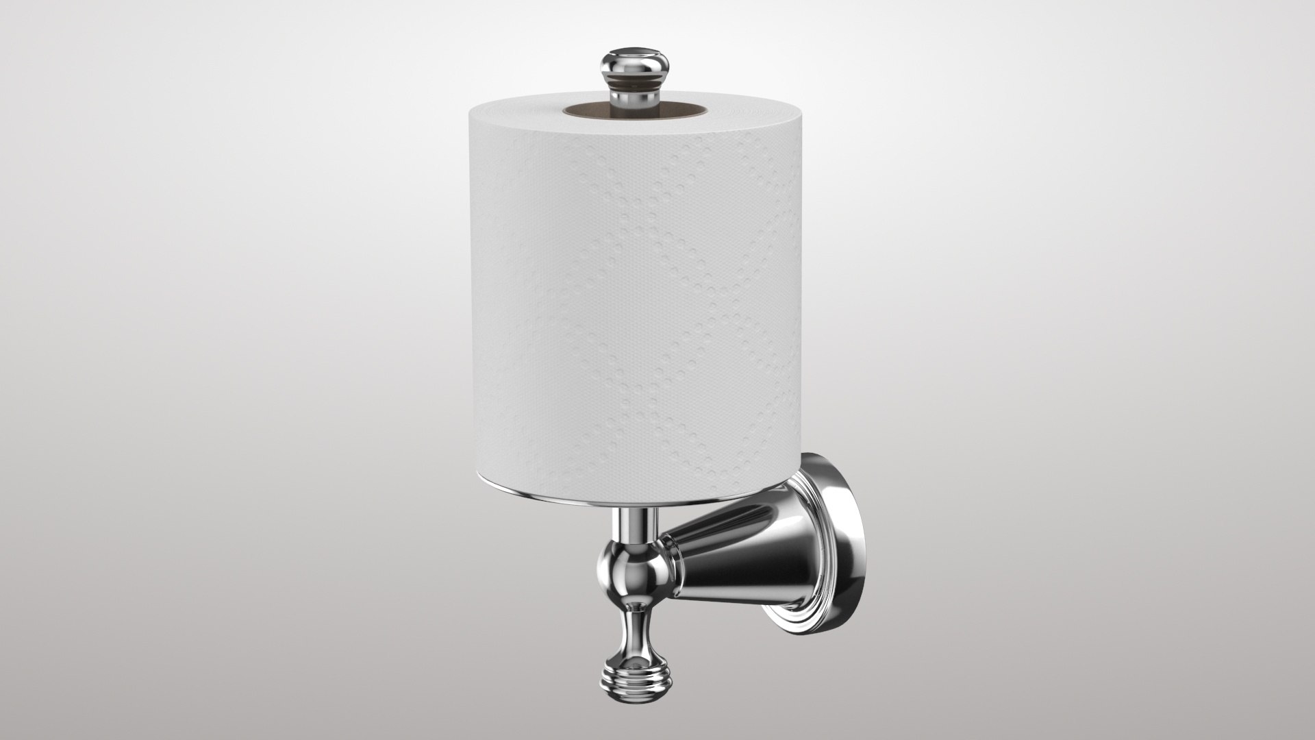 3D toilet paper holder - TurboSquid 1597383