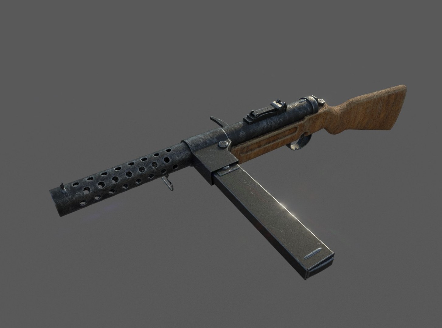 Free Submachine Gun 3D Model - TurboSquid 1164879