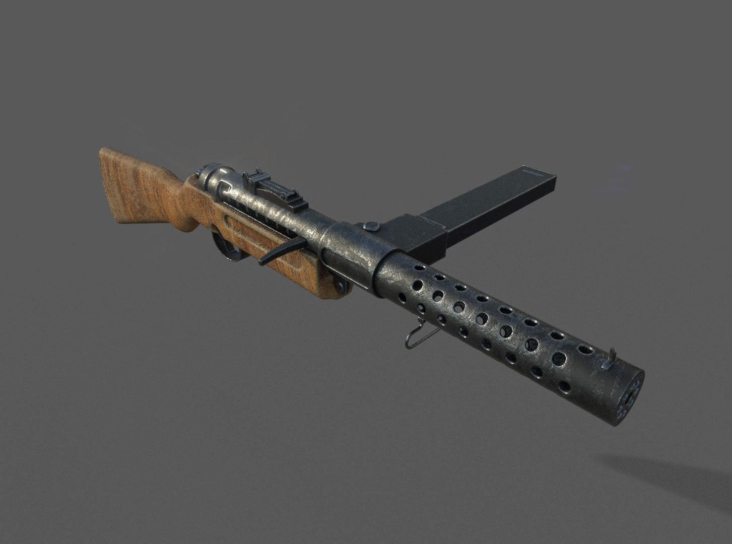 Free Submachine Gun 3D Model - TurboSquid 1164879