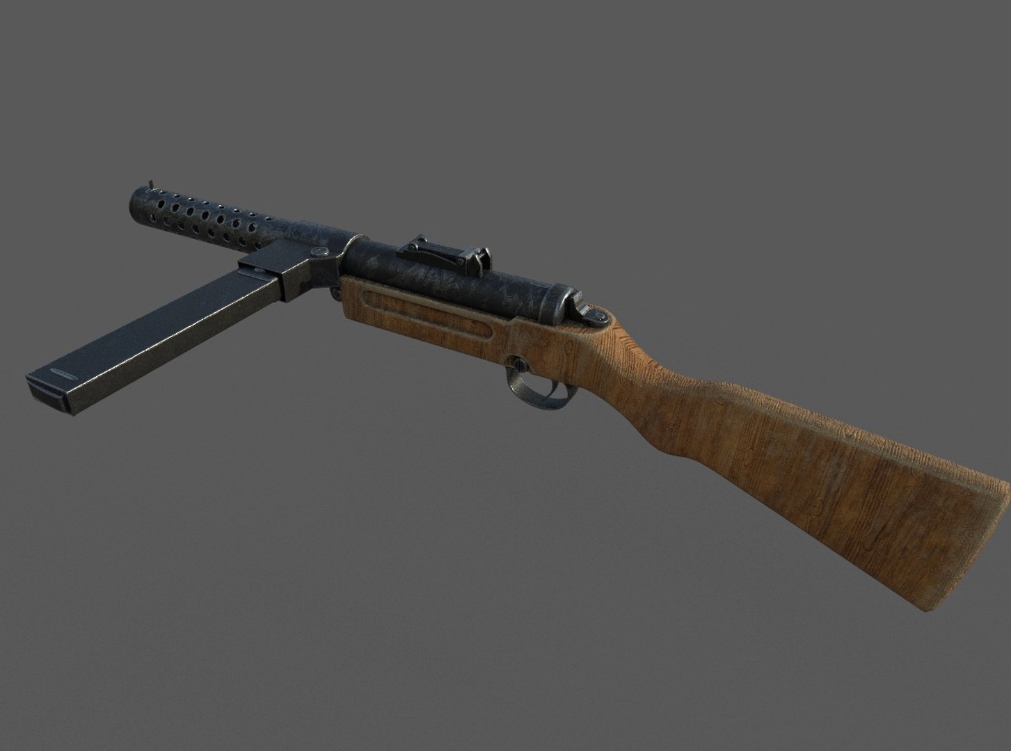 Free Submachine Gun 3D Model - TurboSquid 1164879