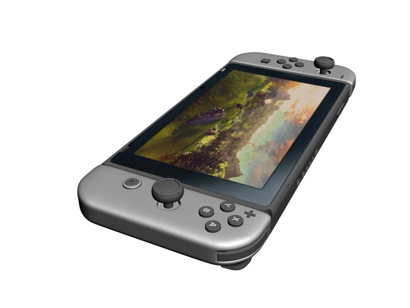 3d nintendo switch model