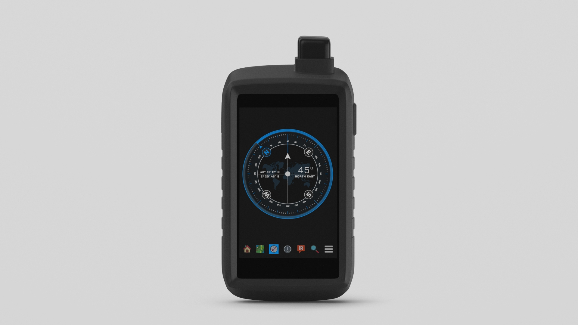 Digital Compass Device 3D Model - TurboSquid 1860313
