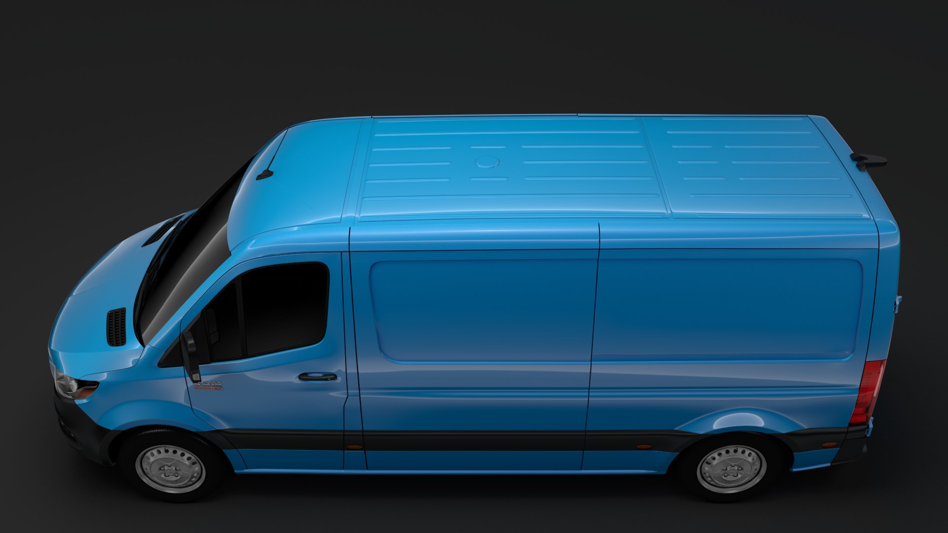 3D Ram Sprinter Panel Van Model - TurboSquid 1371487