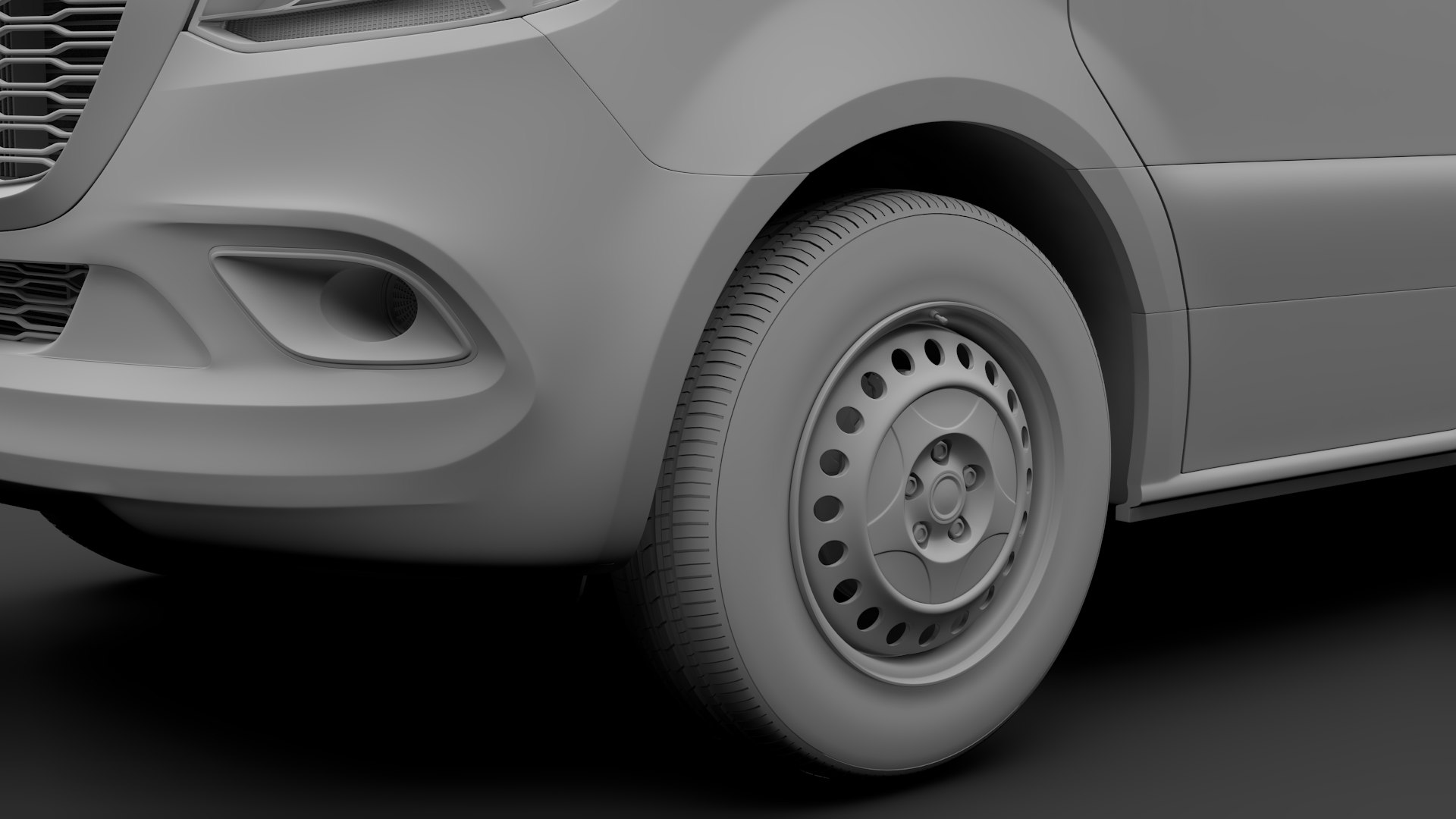 3D Ram Sprinter Panel Van Model - TurboSquid 1371487