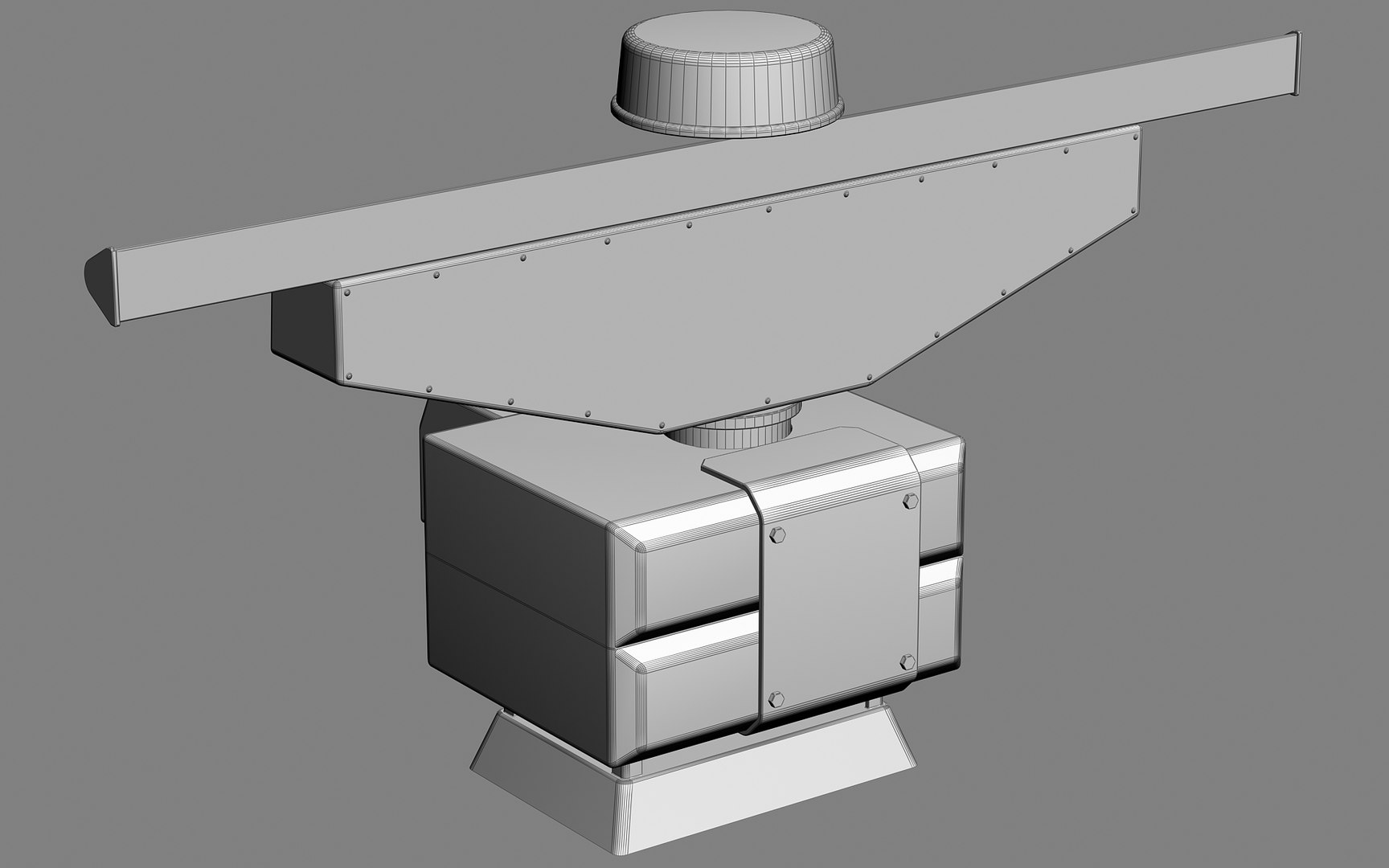 3D Pal-N Navigation Radar - TurboSquid 2316498