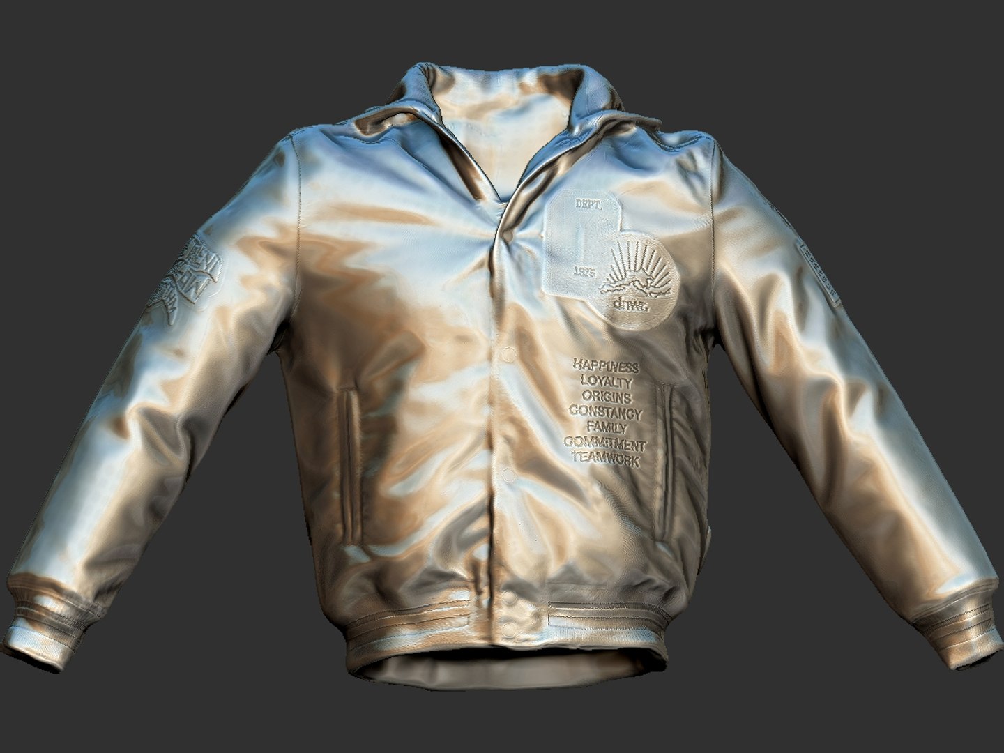 Winter Jacket 3D Model - TurboSquid 1861966