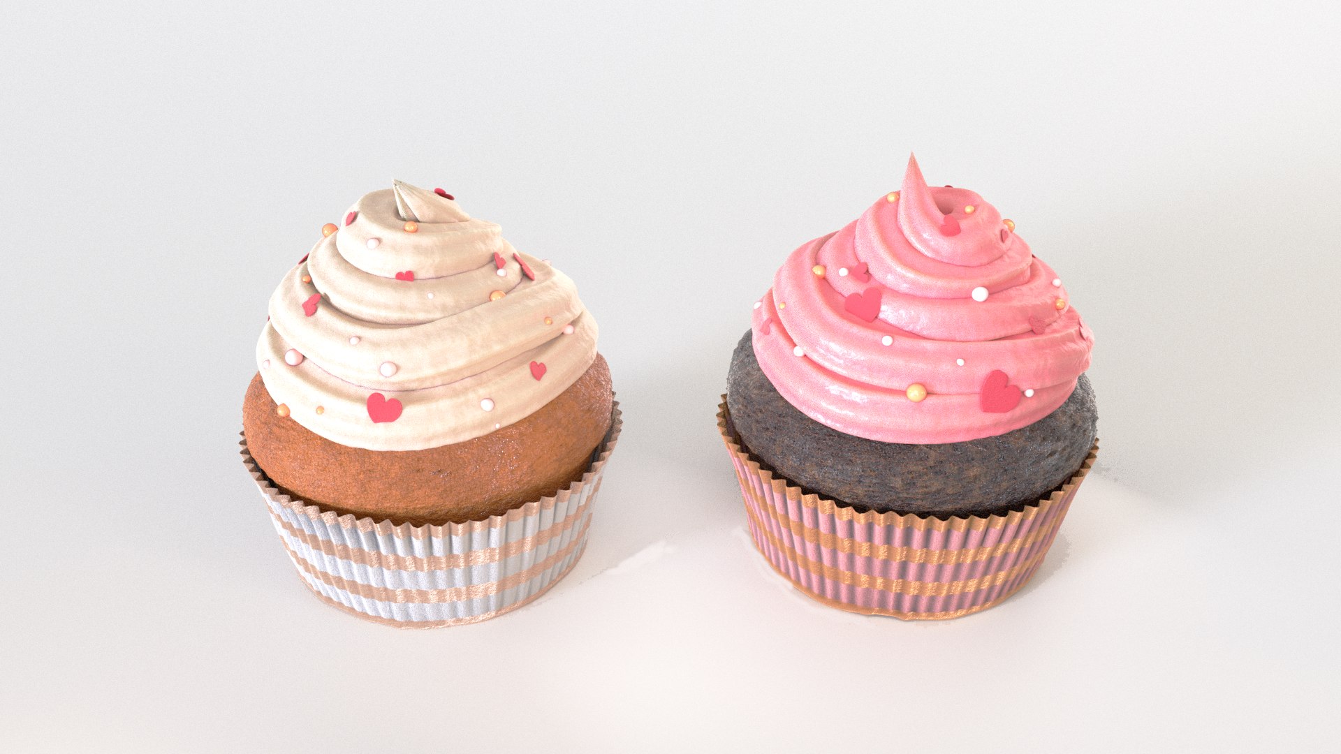 3D Model Cupcakes - TurboSquid 2025166