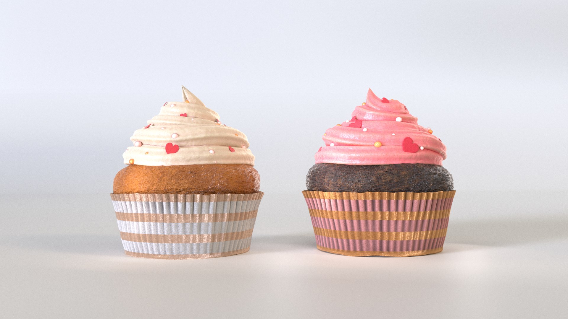 3D Model Cupcakes - TurboSquid 2025166