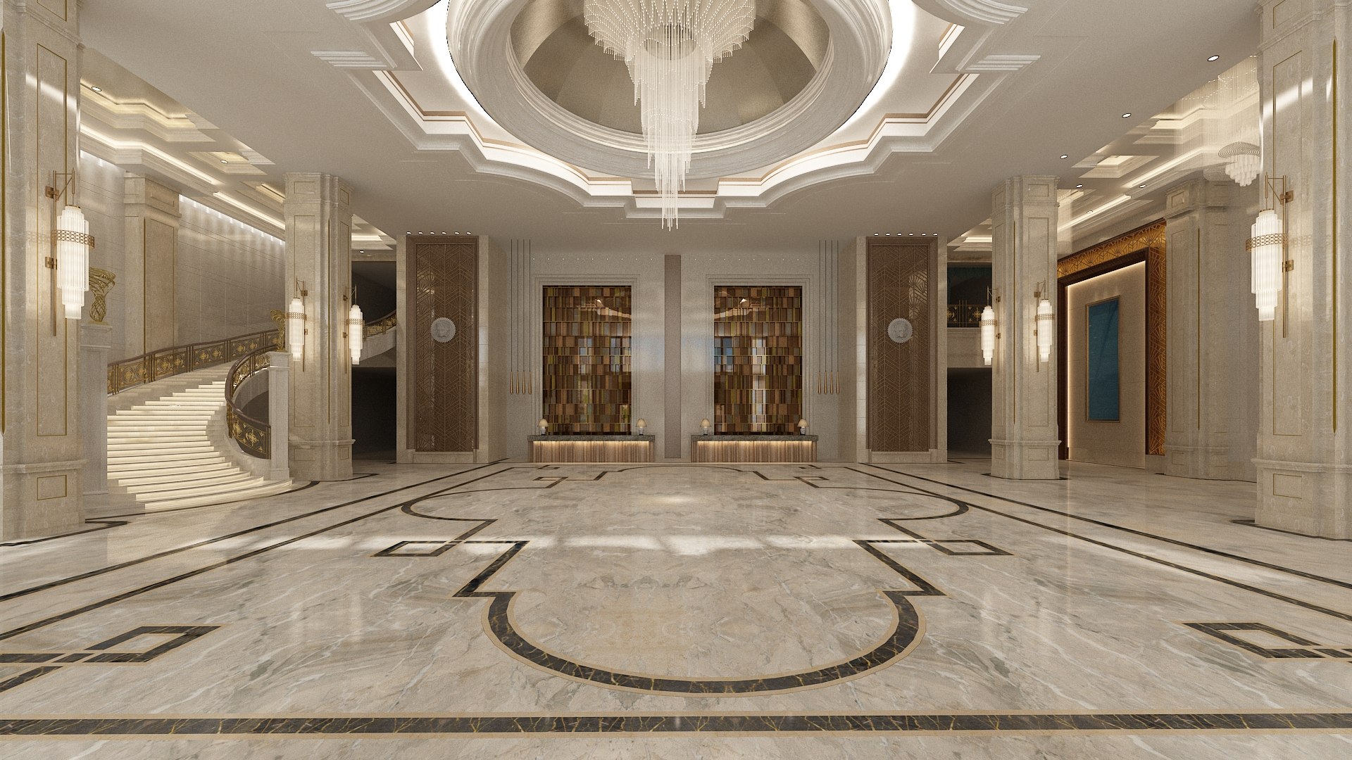 Lobby 06 3D Model - TurboSquid 2143736