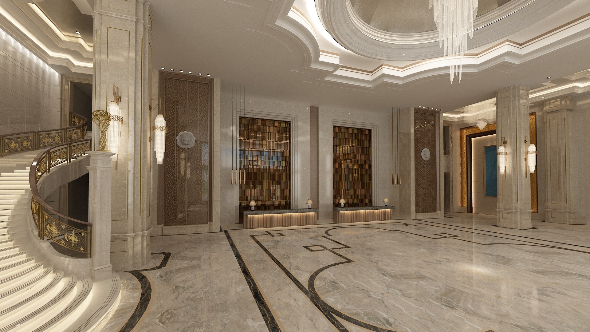 Lobby 06 3D Model - TurboSquid 2143736