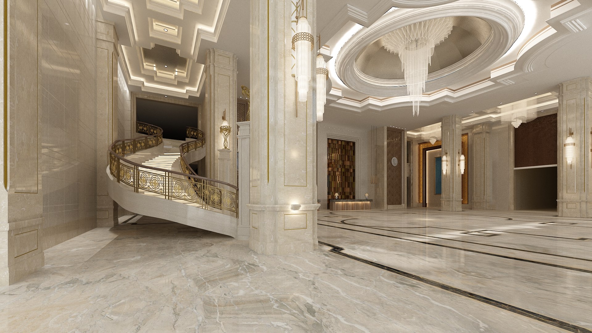 Lobby 06 3D Model - TurboSquid 2143736