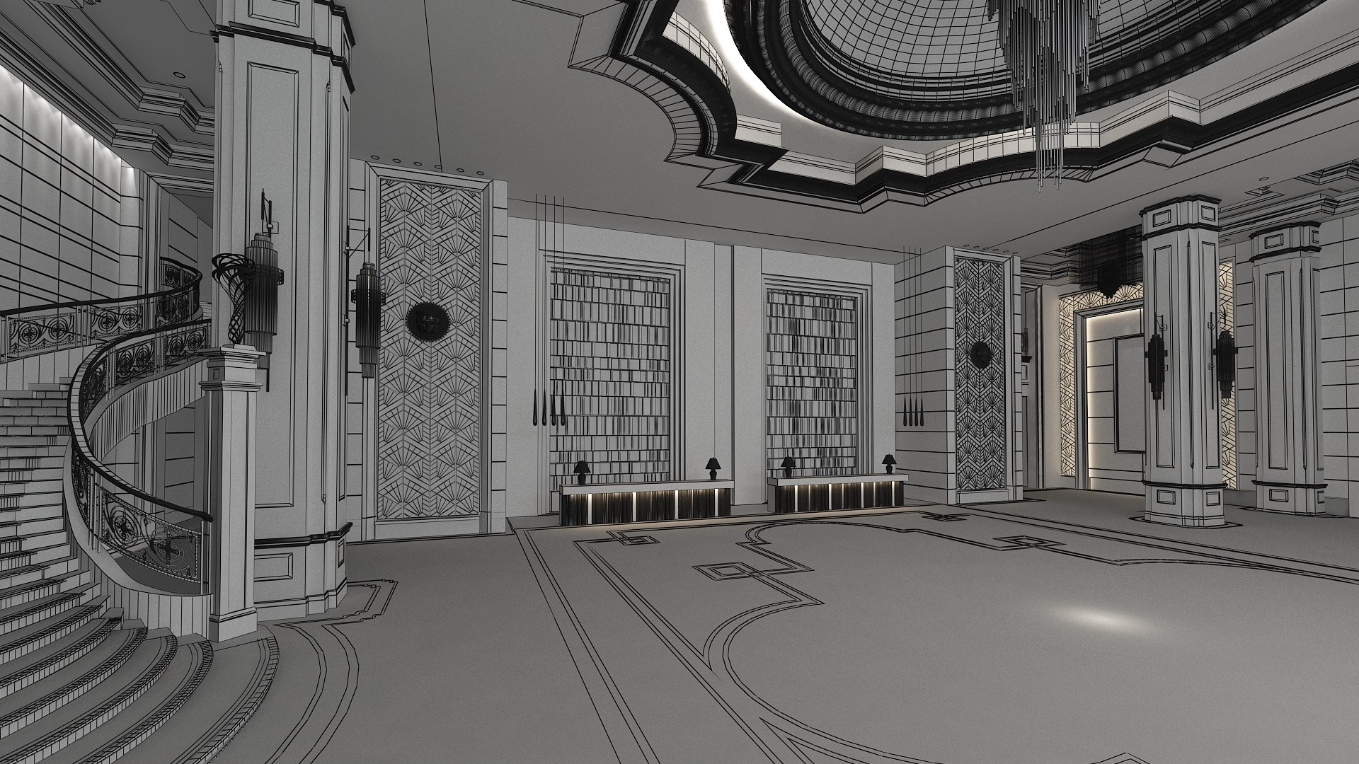 Lobby 06 3D Model - TurboSquid 2143736