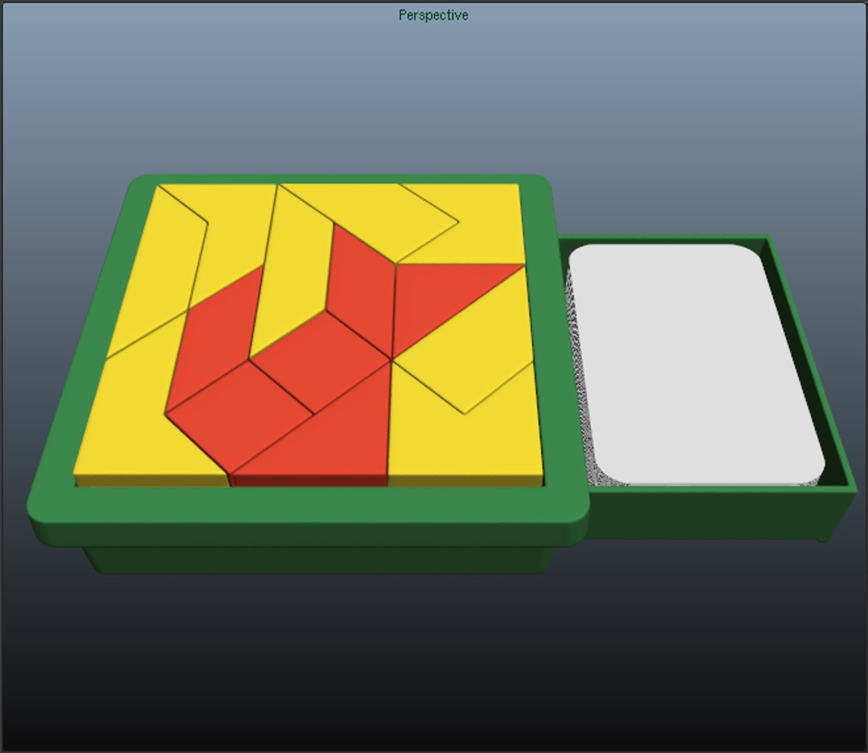 Free Tangram 3d Model