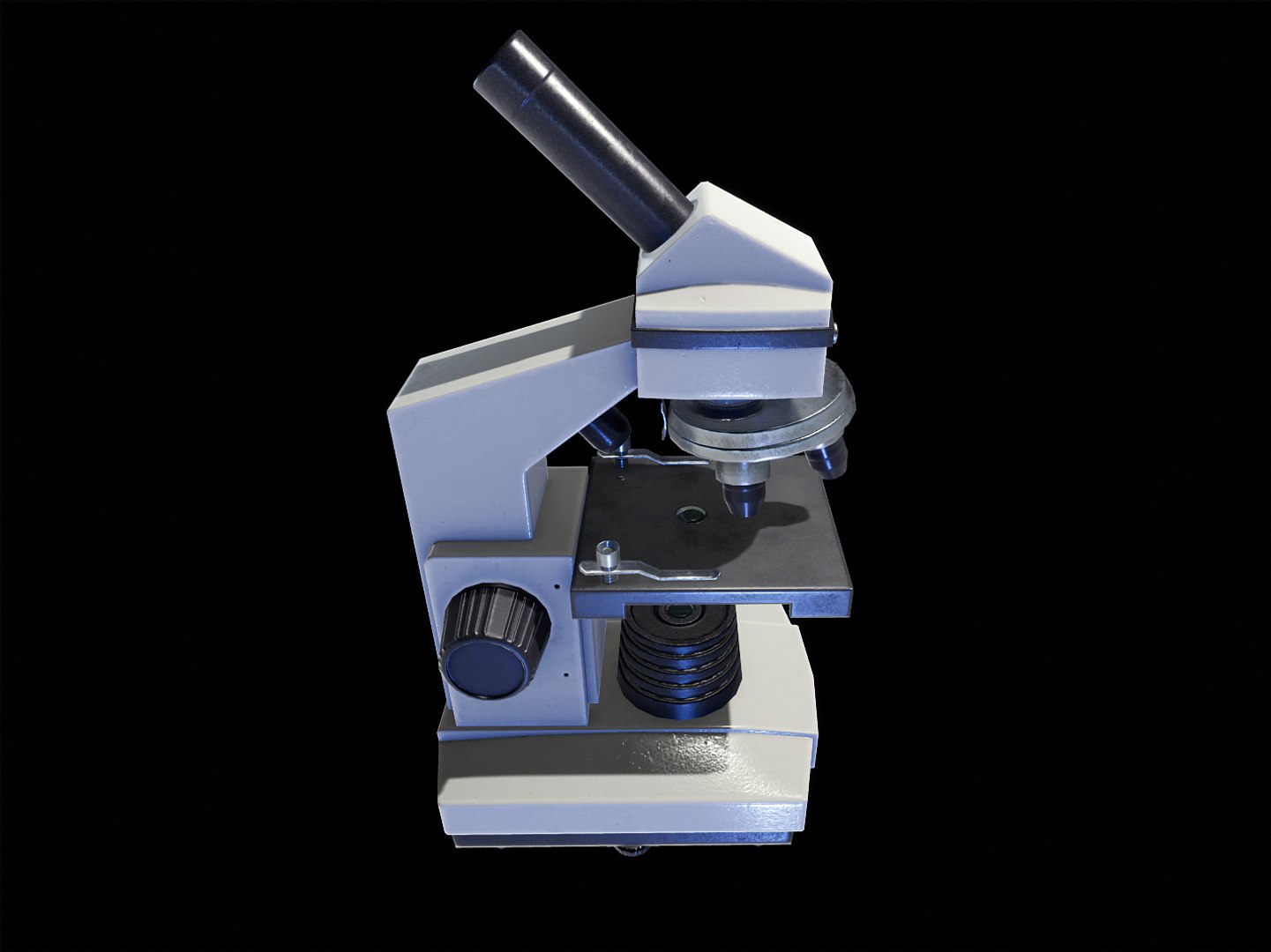 3D model microscope games ue4 - TurboSquid 1312455