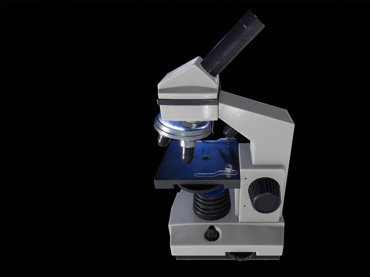 3D model microscope games ue4 - TurboSquid 1312455