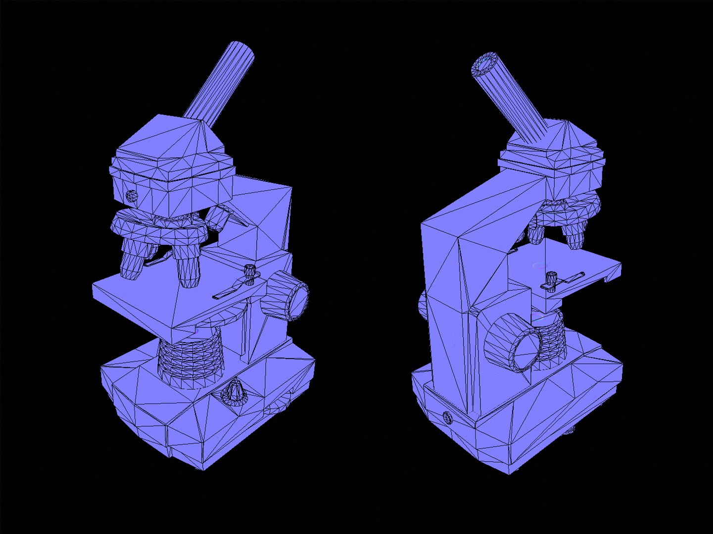 3D model microscope games ue4 - TurboSquid 1312455