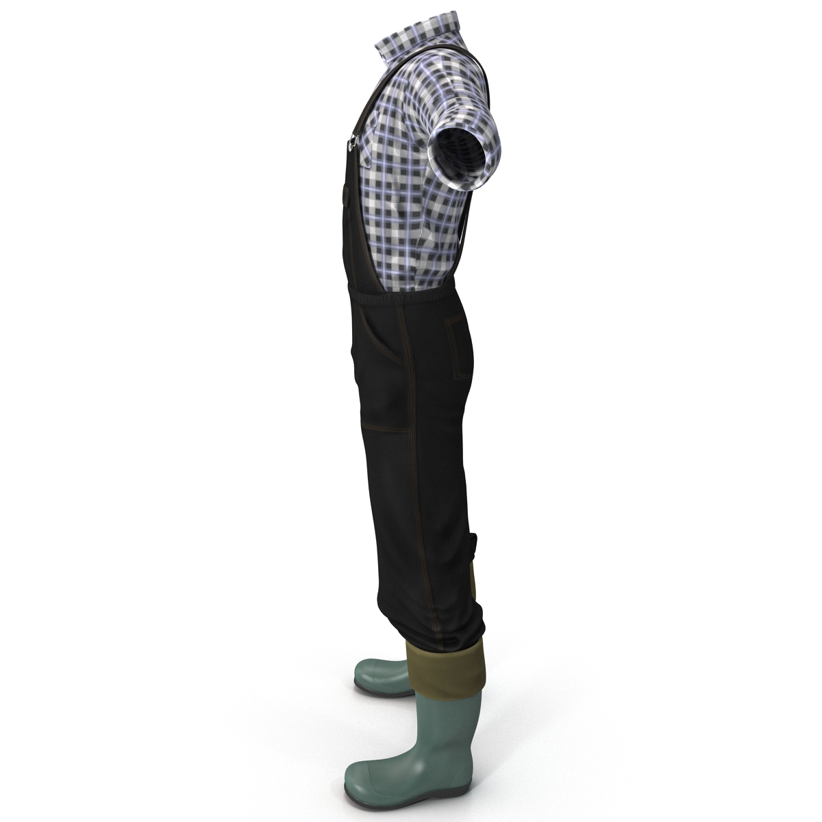 farmer clothes 3d model
