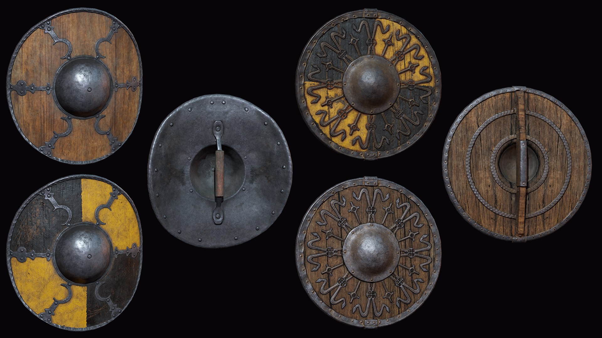 3D Model Buckler Shields - TurboSquid 1942435