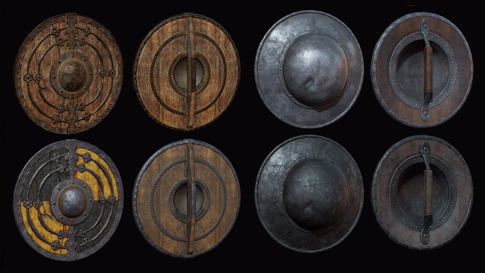 3D Model Buckler Shields - TurboSquid 1942435