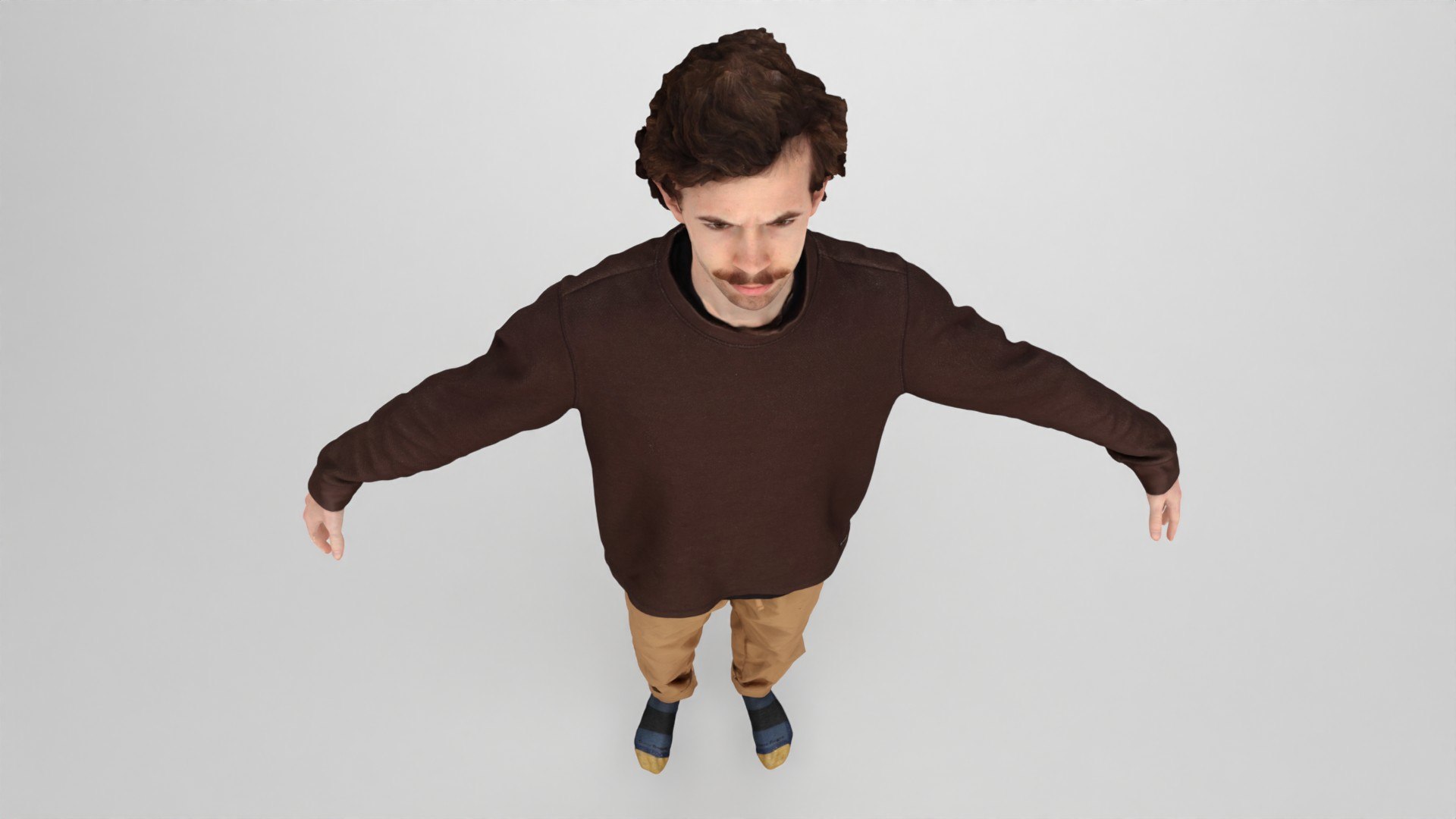 3D Model Kevin - Young Adult Human Male Body Scan - TurboSquid 2200084