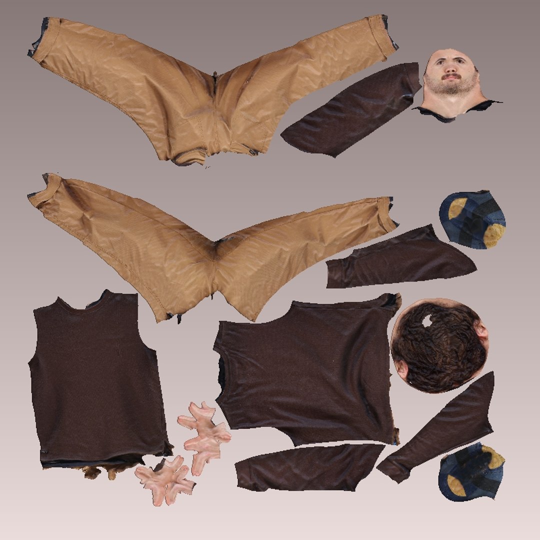 3D Model Kevin - Young Adult Human Male Body Scan - TurboSquid 2200084