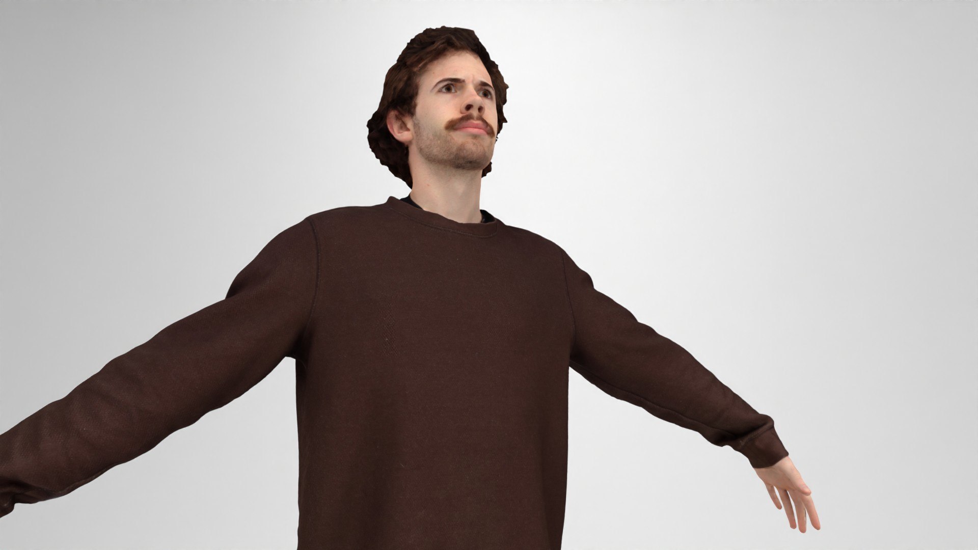 3D Model Kevin - Young Adult Human Male Body Scan - TurboSquid 2200084