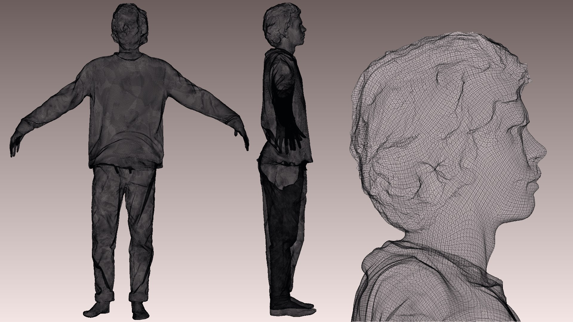 3D Model Kevin - Young Adult Human Male Body Scan - TurboSquid 2200084
