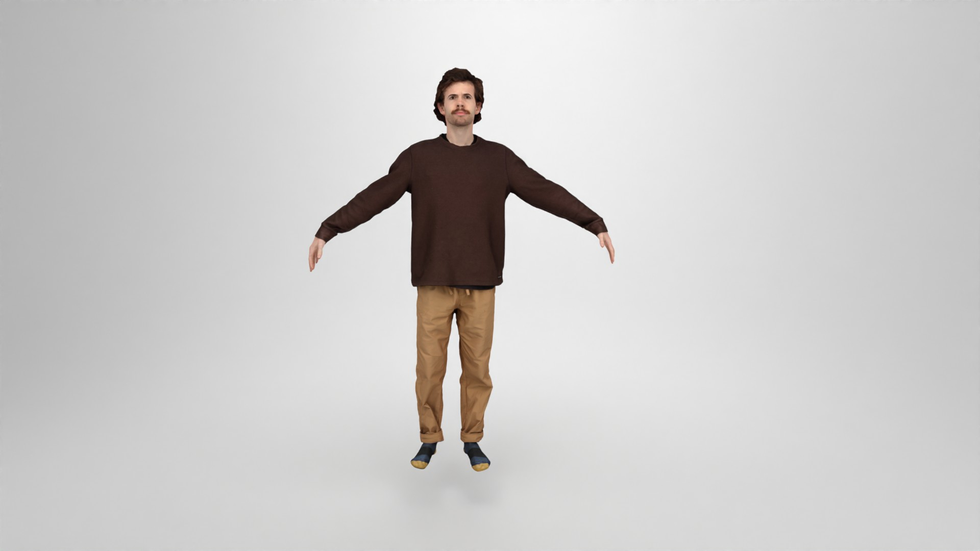 3D Model Kevin - Young Adult Human Male Body Scan - TurboSquid 2200084