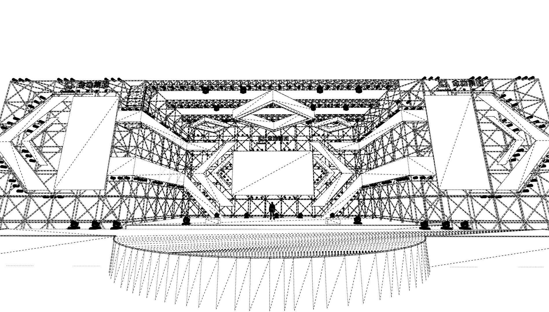 3D Truss Frames-A4 Model - TurboSquid 2213525