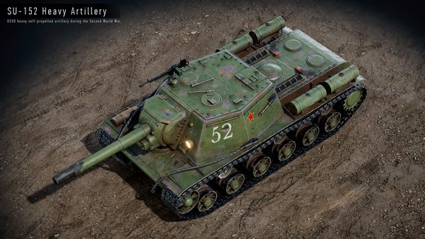 3D su 152 gameready model - TurboSquid 1668722