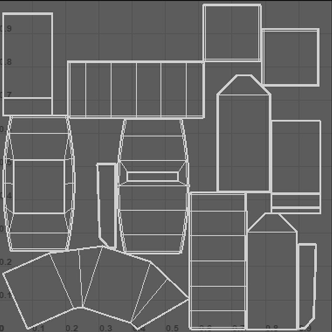 3D Medieval Infill Plane 02 Model - TurboSquid 2322379