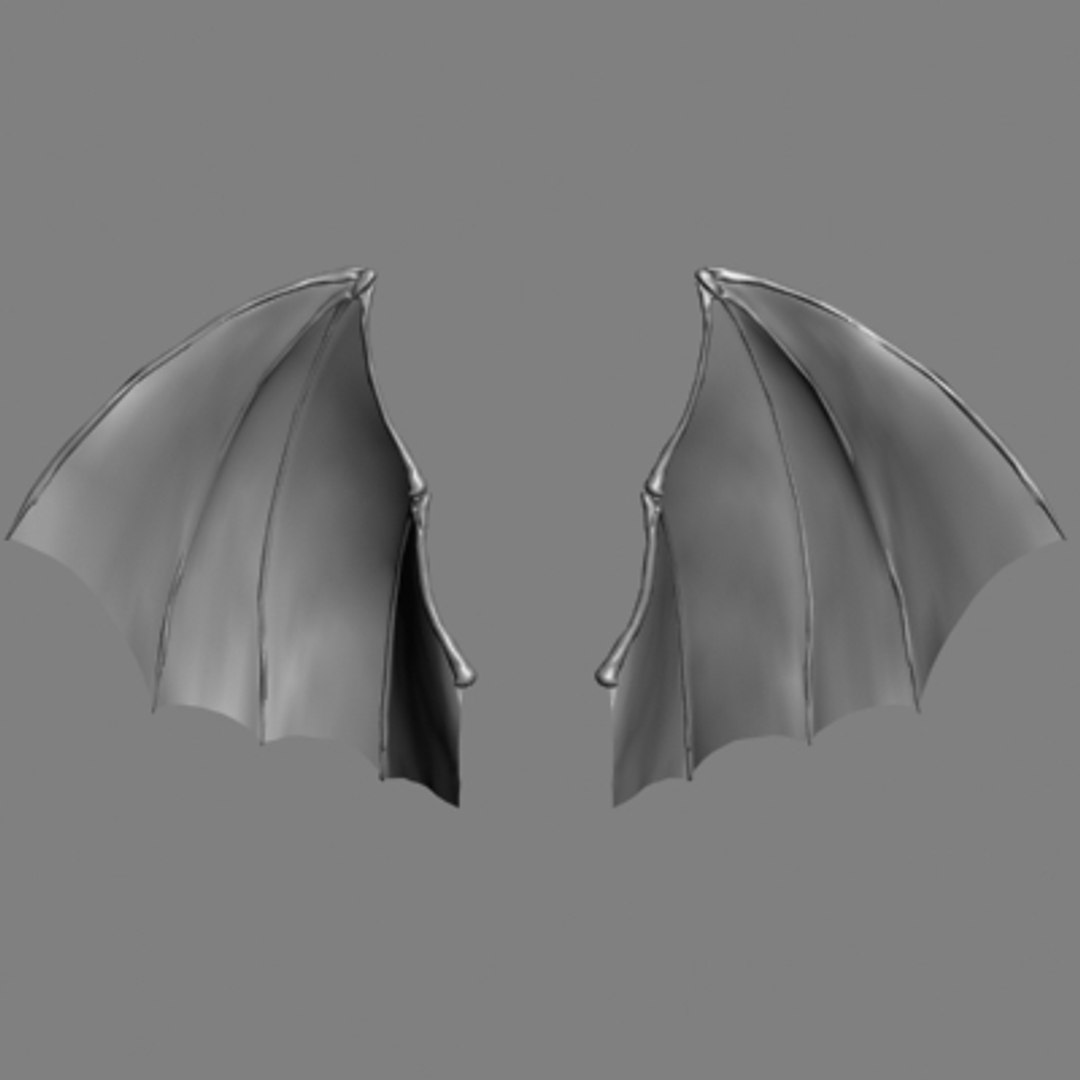 Demon Wing 3d Model