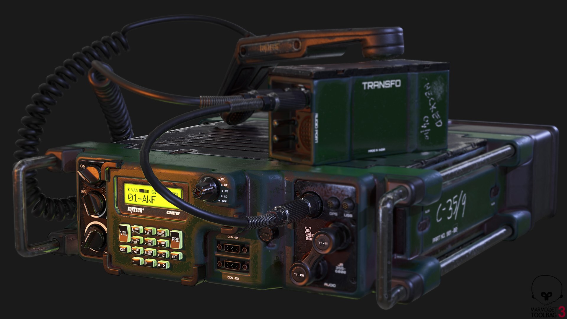 Military Radio Model - TurboSquid 1600181