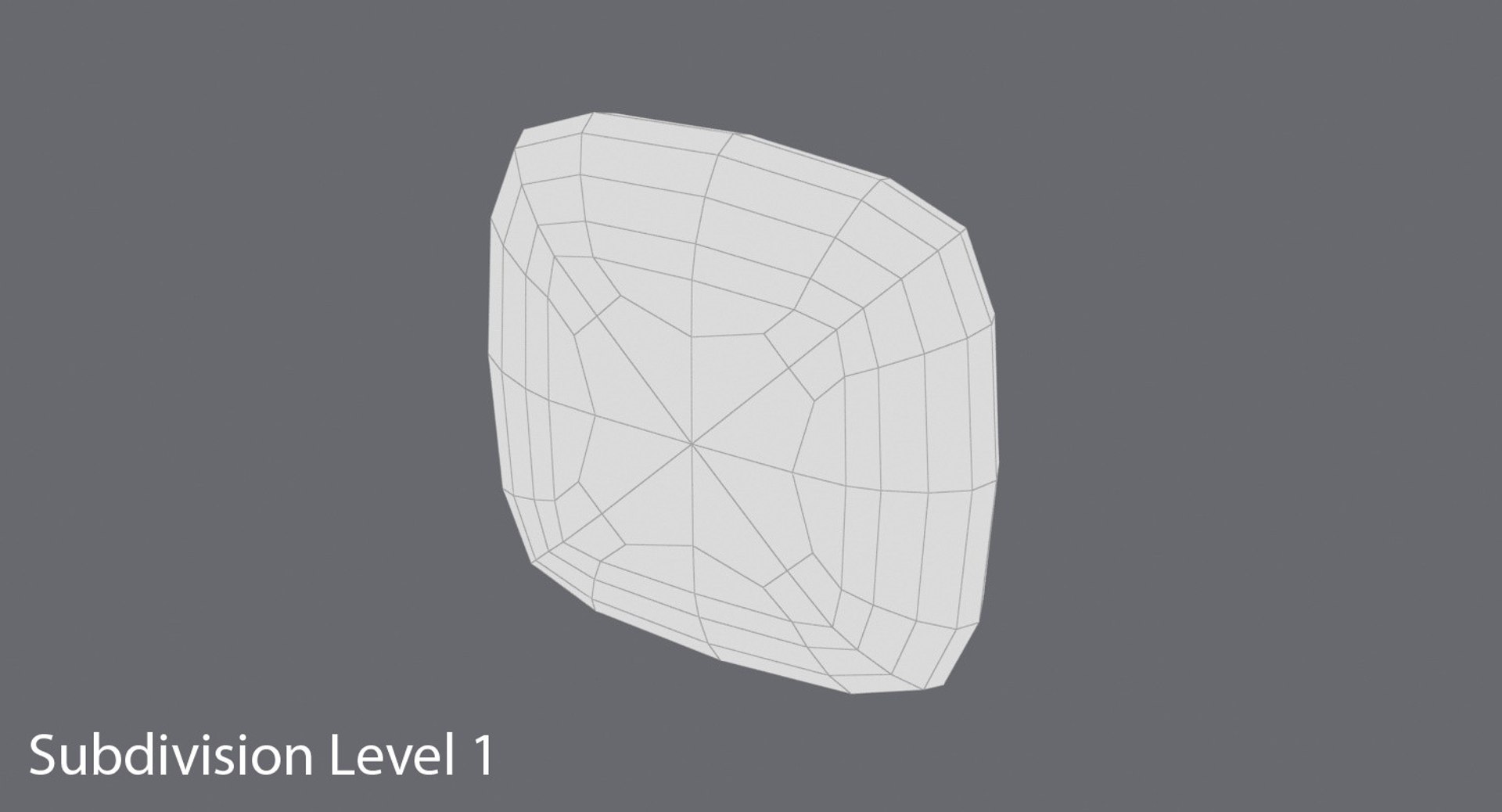 Square Emerald 3d Model