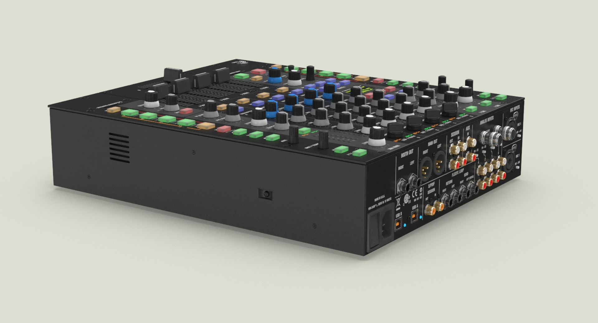 4-channel-mixer 3D - TurboSquid 1317106