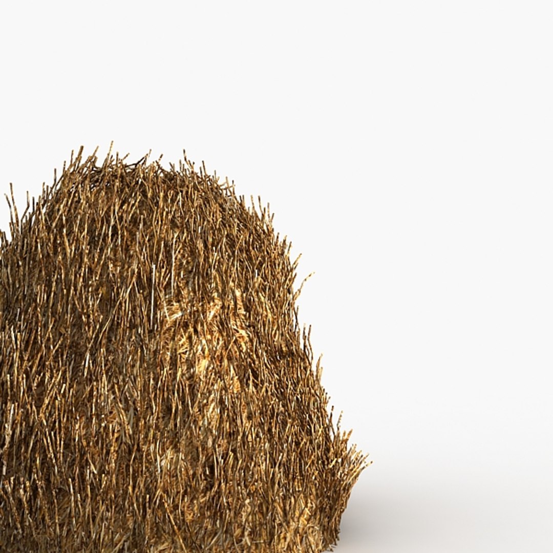 Stack Hay 3d Obj