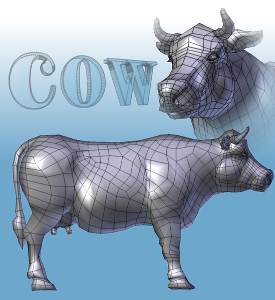 Free 3D Cow Models | TurboSquid