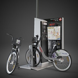 Bixi Montreal FBX Models for Download | TurboSquid
