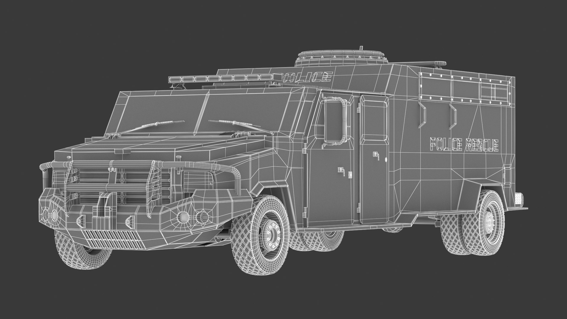 Alpine CUDA Armored Boxer Tactical SWAT 3D Model - TurboSquid 2415156