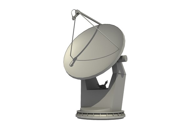 modelo 3d SPG 62 RADAR DE CONTROL DE INCENDIO - TurboSquid 1356690