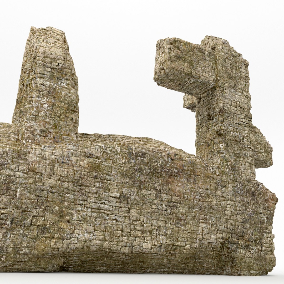 Stone Cliff 3d Model