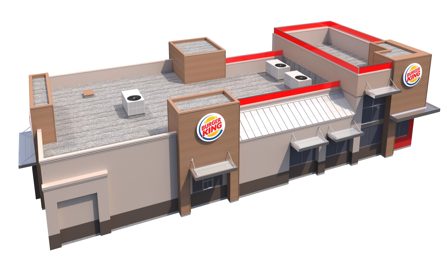 Burger King 3D Model - TurboSquid 1299455