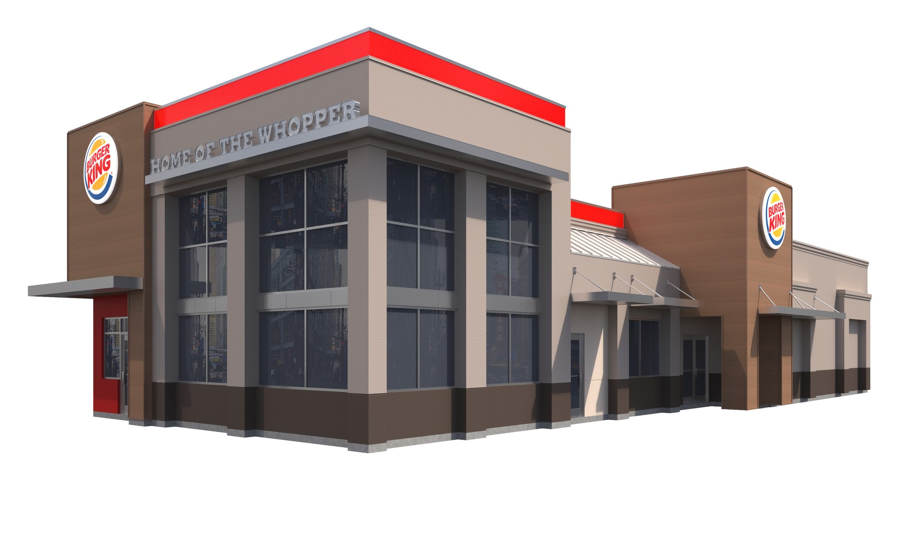 Burger King 3D Model - TurboSquid 1299455