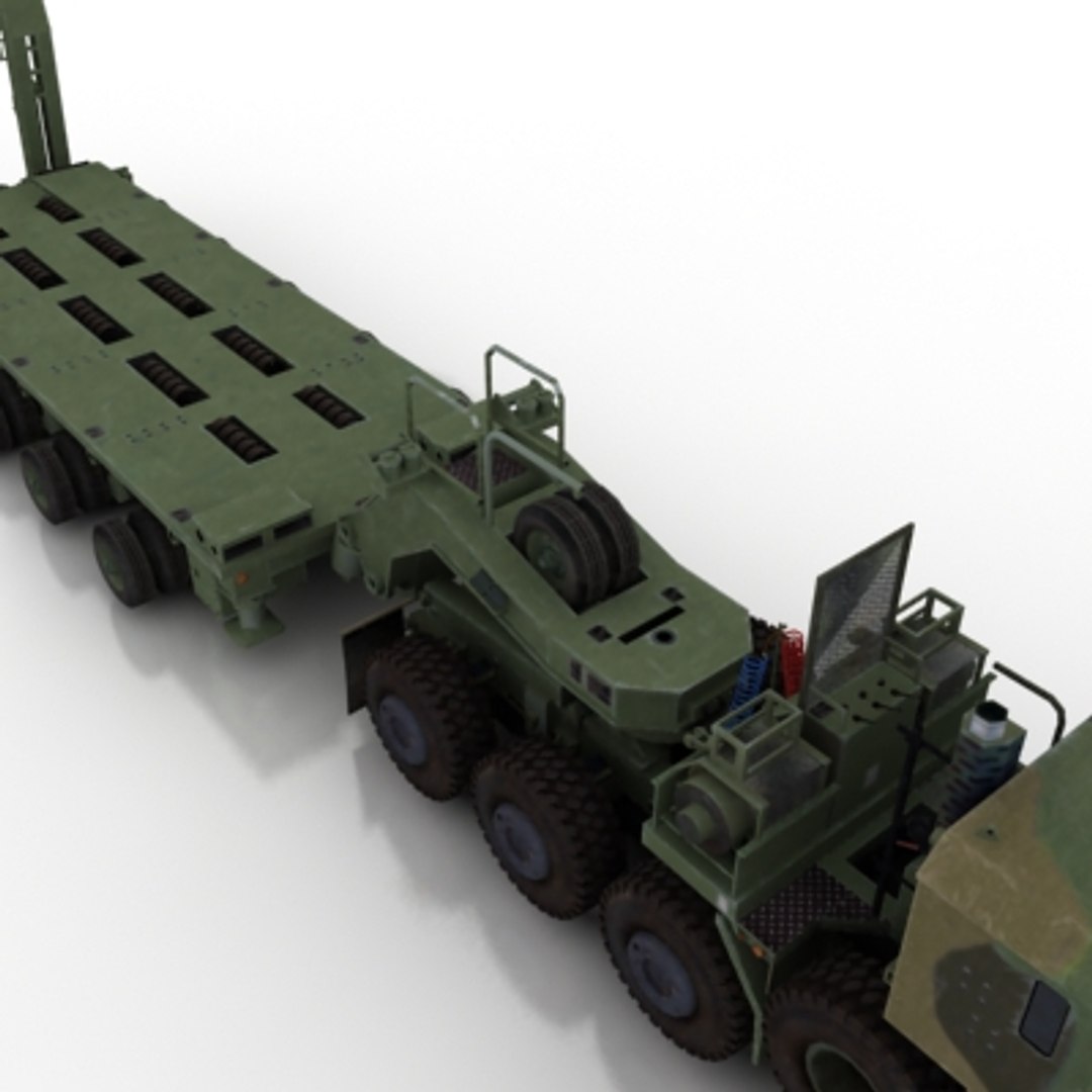 3d Model Truck Vehicle Transport