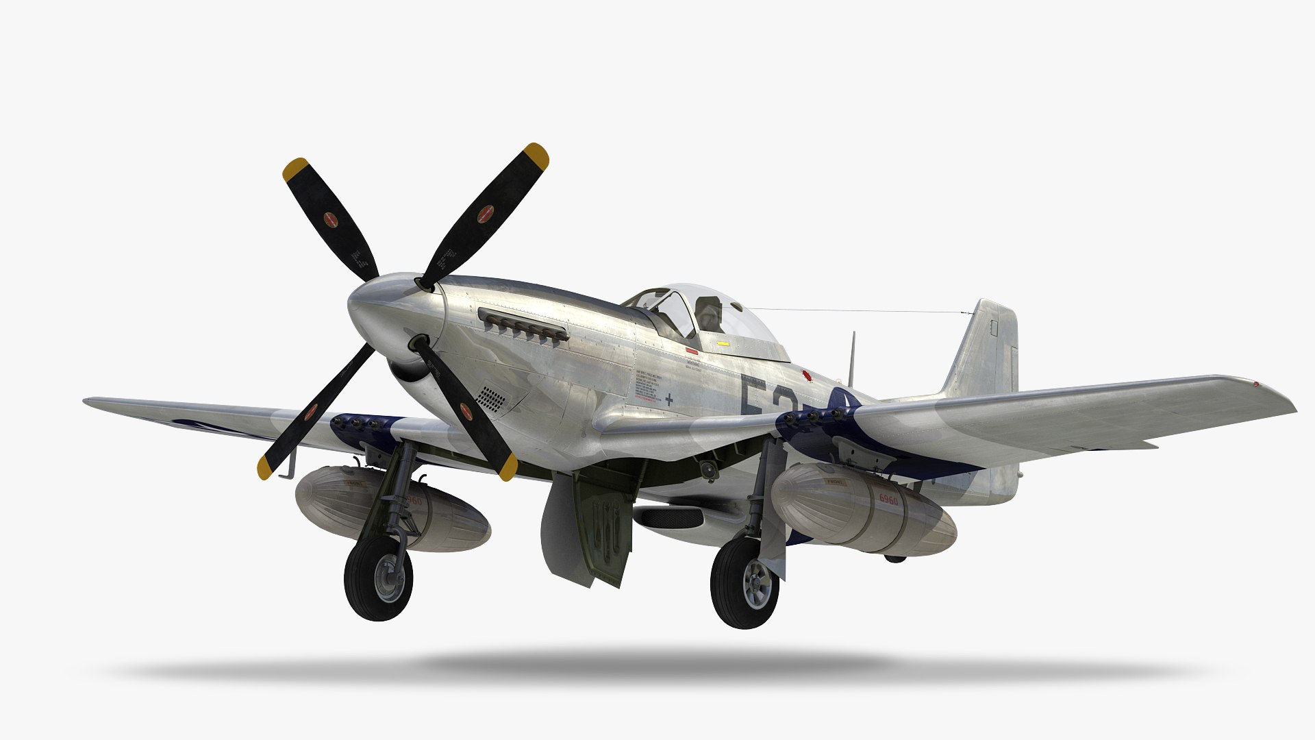 North american aviation p-51 mustang 3D - TurboSquid 1695678