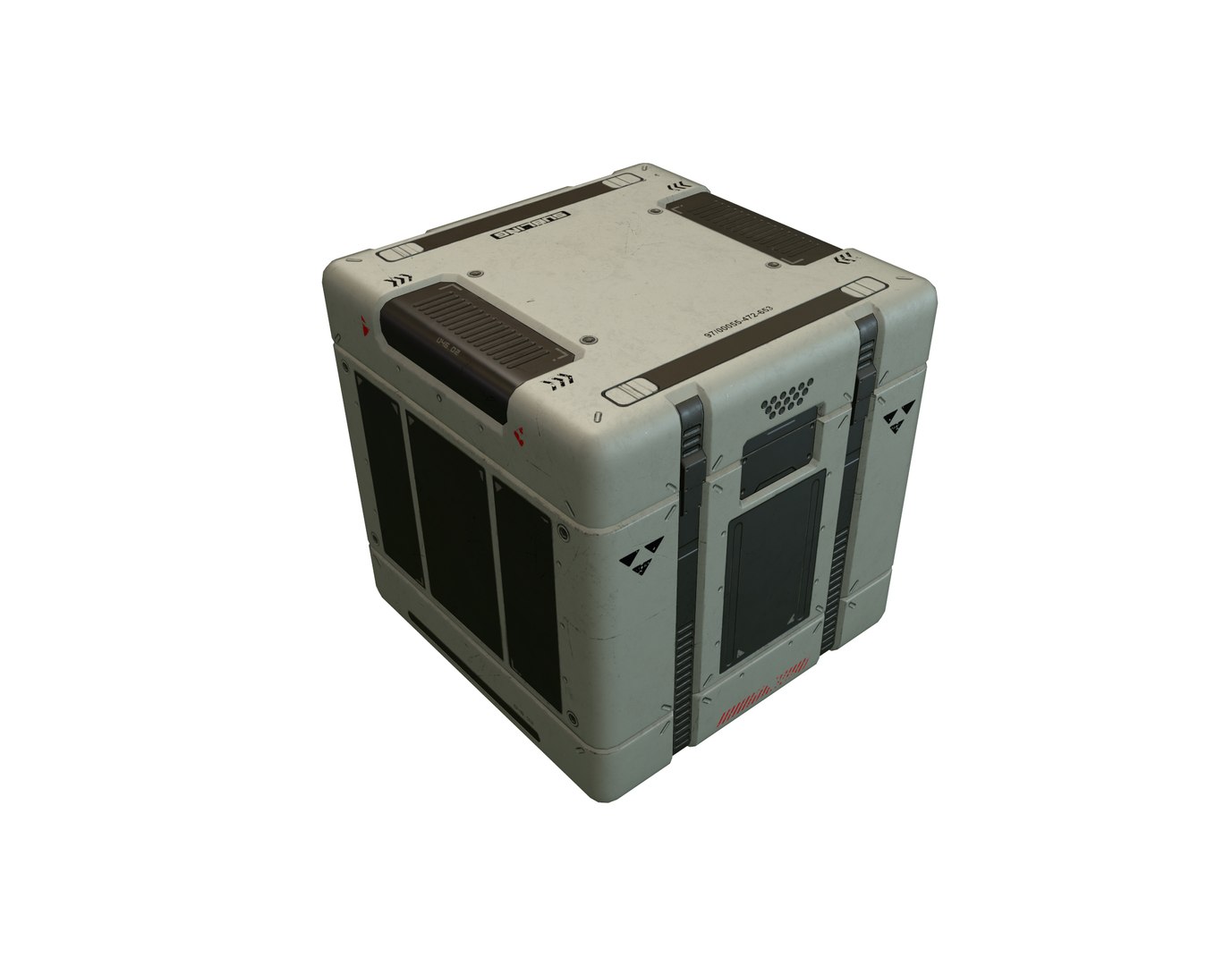 sci fi box 3d max