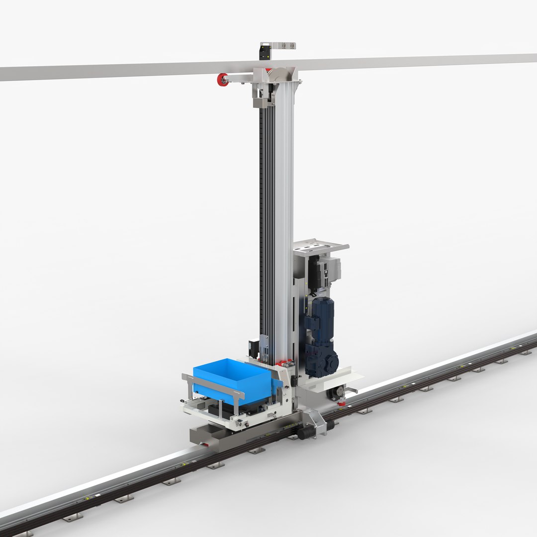 AutomaticThree Dimensional Storage Stacker model - TurboSquid 1983051